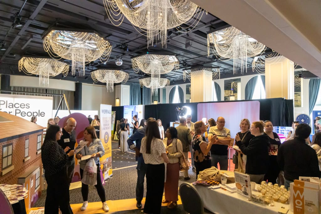 Hundreds of aspiring buyers attend the launch of the Manchester Home ...